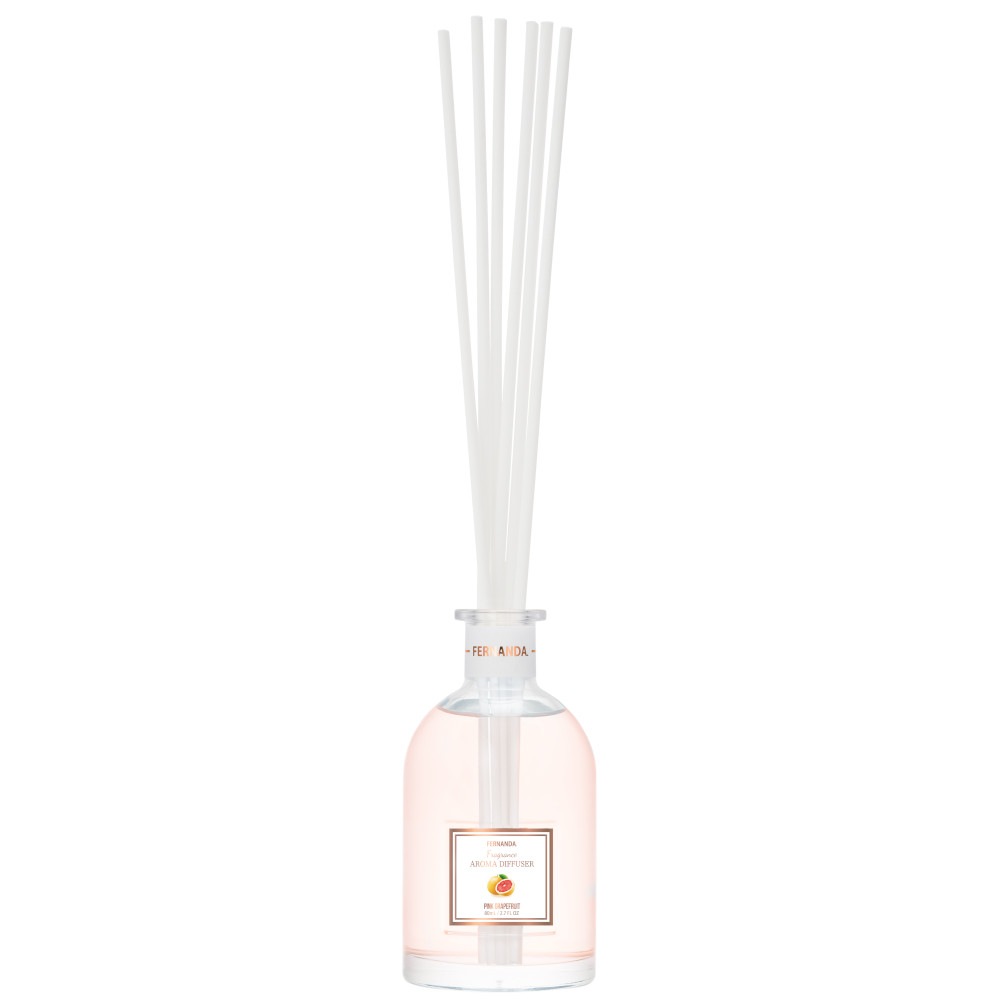 フレグランスアロマディフューザー80ml（ピンクグレープフルーツ）/Fragrance Aroma Diffuser 80ml (Pink Grapefruit) / FERNANDA JAPAN