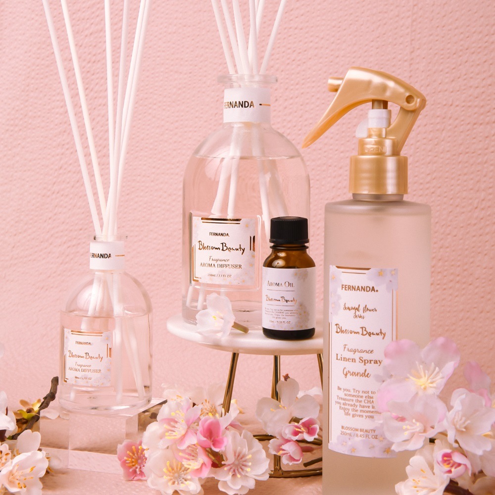 フレグランスアロマディフューザー80ml（ブロッサムビューティー）/Fragrance Aroma Diffuser 80ml (Blossom Beauty) / FERNANDA JAPAN