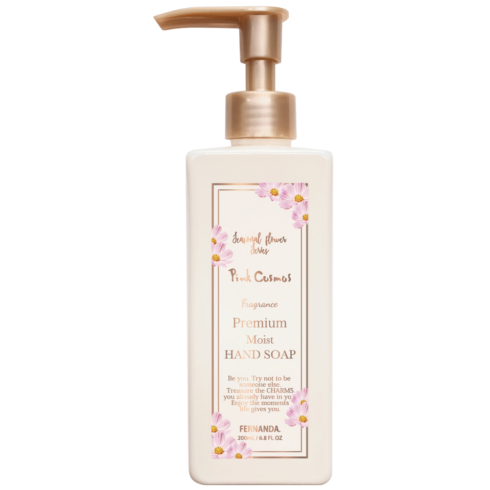 フレグランスプレミアムハンドソープ（ピンクコスモス）/Fragrance Premium Hand Soap (Pink Cosmos) / FERNANDA JAPAN