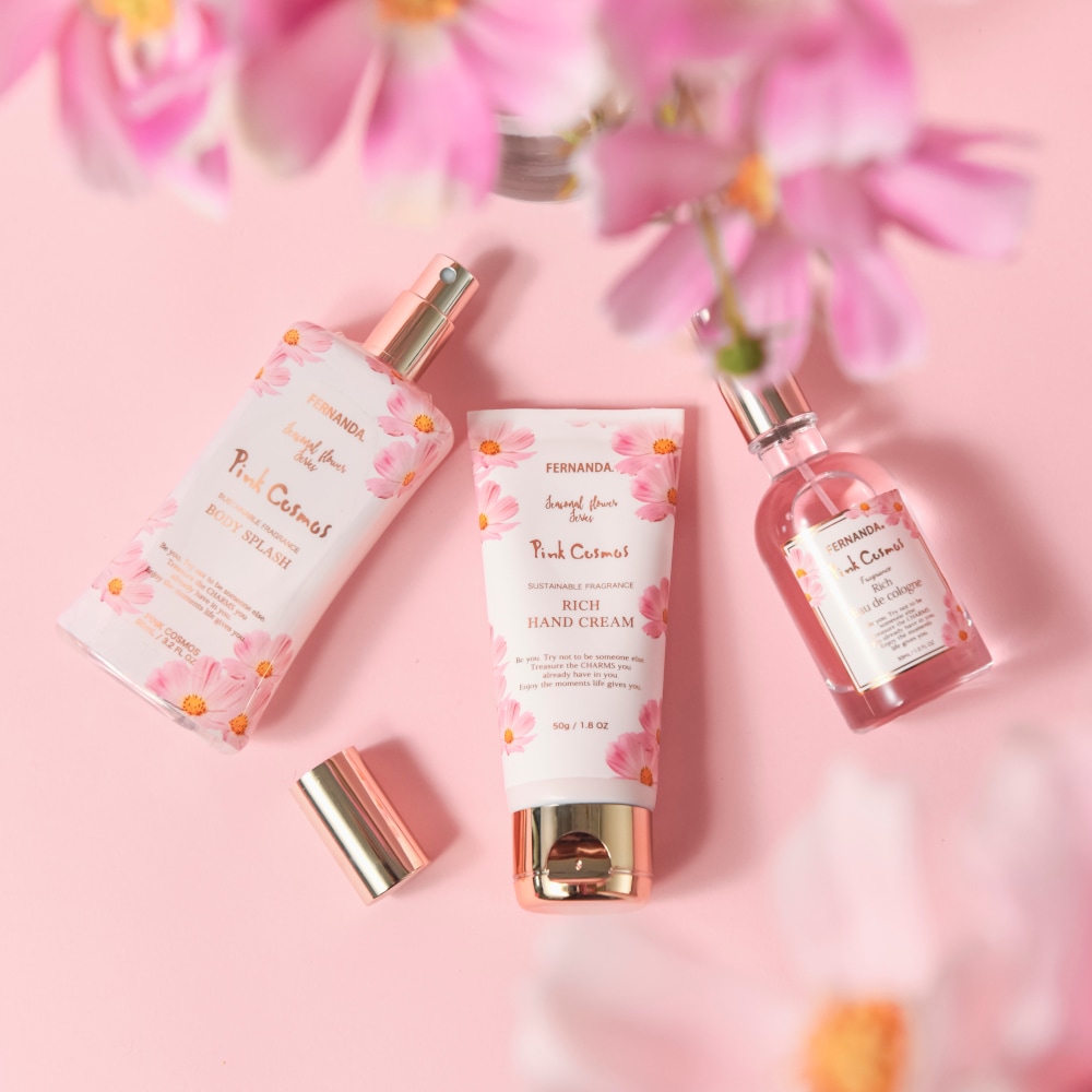 フレグランスリッチハンドクリーム（ピンクコスモス）/Fragrance Rich Hand Cream (Pink Cosmos) / FERNANDA JAPAN