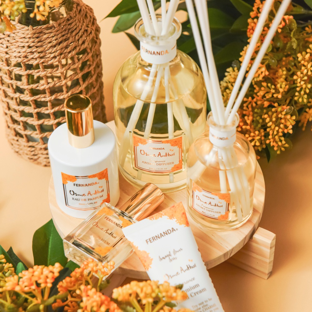 フレグランスアロマディフューザー210ml（オスメアンソス）/Fragrance Aroma Diffuser 210ml (Osme Anthos) / FERNANDA JAPAN