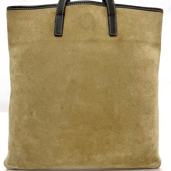 ロエベ トートバッグ ec-23290 ベージュ ブラウン アナグラム 美品