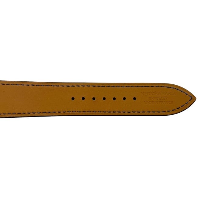 エルメス アップルウォッチ 替えバンド ネイビー 美品 40mm用 レザー