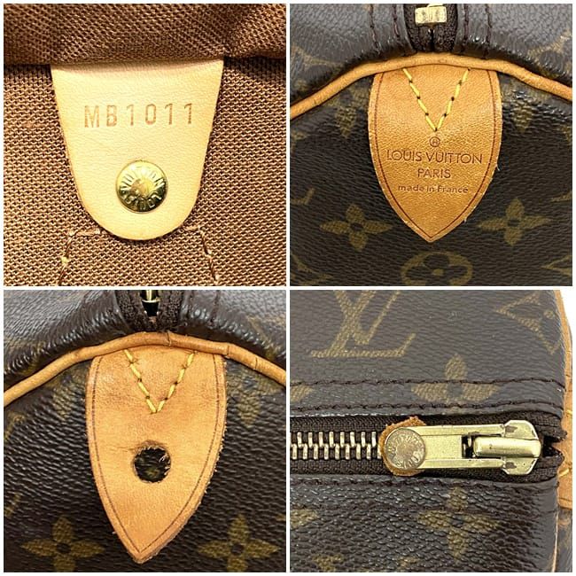 ルイ ヴィトン ハンドバッグ スピーディ 40 f-22137 ブラウン