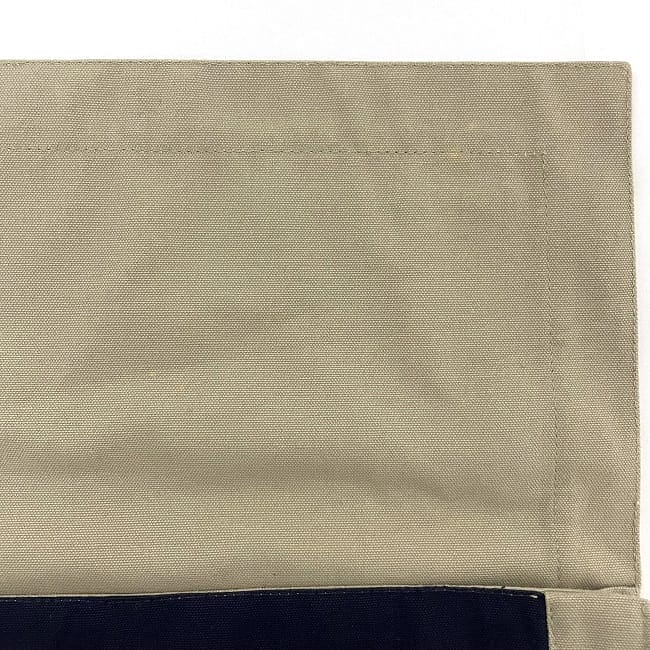 エルメス クラッチバッグ タピドセル ec-23320 ネイビー ベージュ 美品