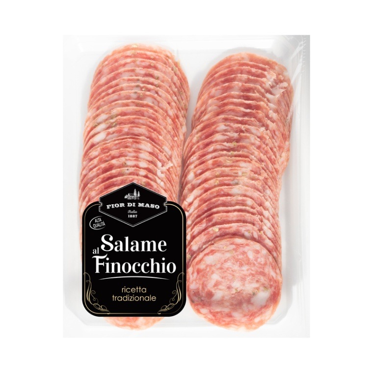 スペイン産フェンネルサラミスライス 200g | Spanish Salame Finocchio Slice 200g | FIOR DI ...