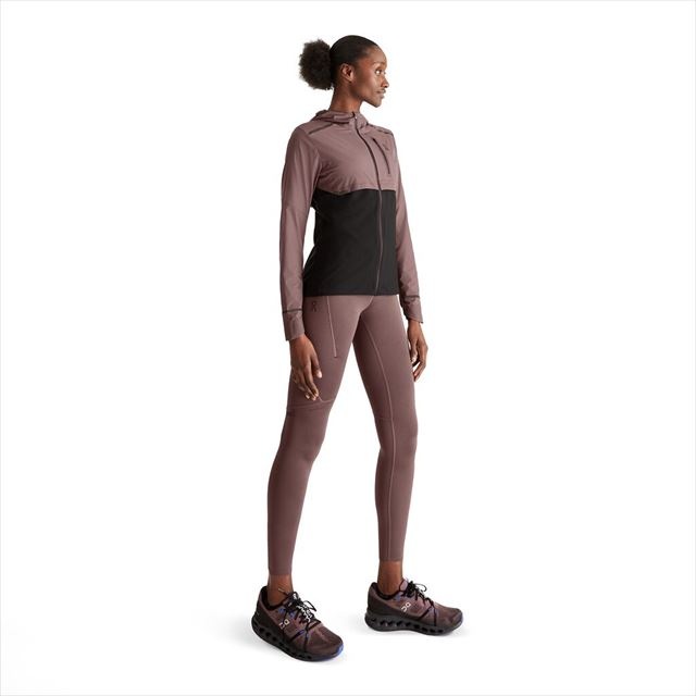 On オン ランニング ジャケット Weather Jacket レディース 204.01322 Grape/Black | すべての商品 ...