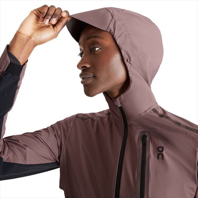 On オン ランニング ジャケット Weather Jacket レディース 204.01322 Grape/Black | すべての商品 ...