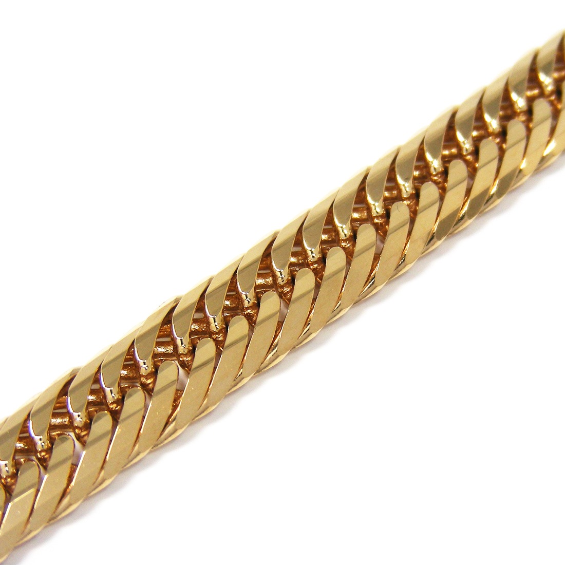 K18 20面トリプル 110g/55cm 喜平 キヘイ ネックレス 18金 ゴールド 18k 【造幣局検定マーク入り】【新品】【日本製】の激安喜平専門店【ファッションジュエリー エム】