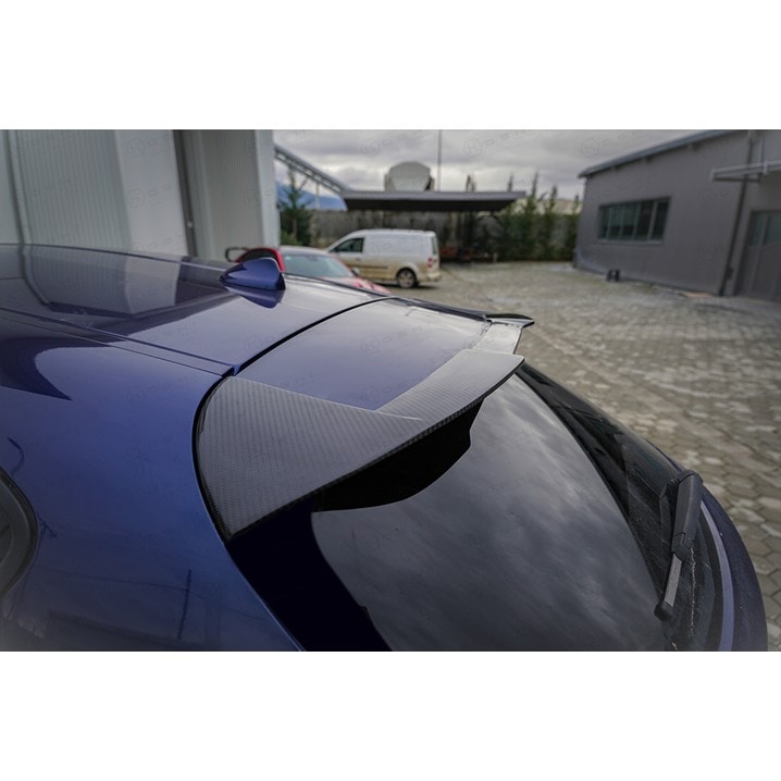 KOSHI Alfa Romeo Stelvio カーボンリアルーフスポイラー｜ラテン車の雑貨とパーツ通販 FLATOUT