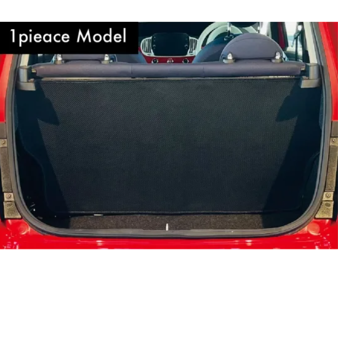 core OBJ カーボントーンシートバックガードfor ABARTH 595・695 / FIAT 500 1枚用｜ラテン車の雑貨とパーツ通販 FLATOUT