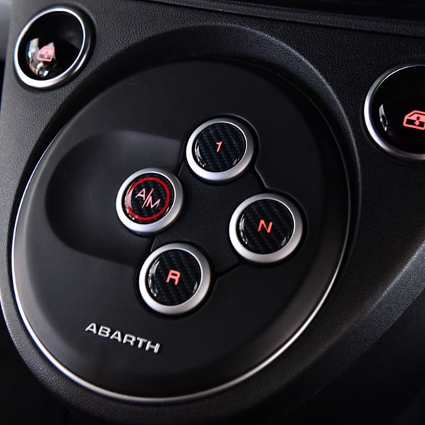 core OBJ MTA スイッチ デカール for ABARTH Black/Carbon Tone｜ラテン車の雑貨とパーツ通販 FLATOUT