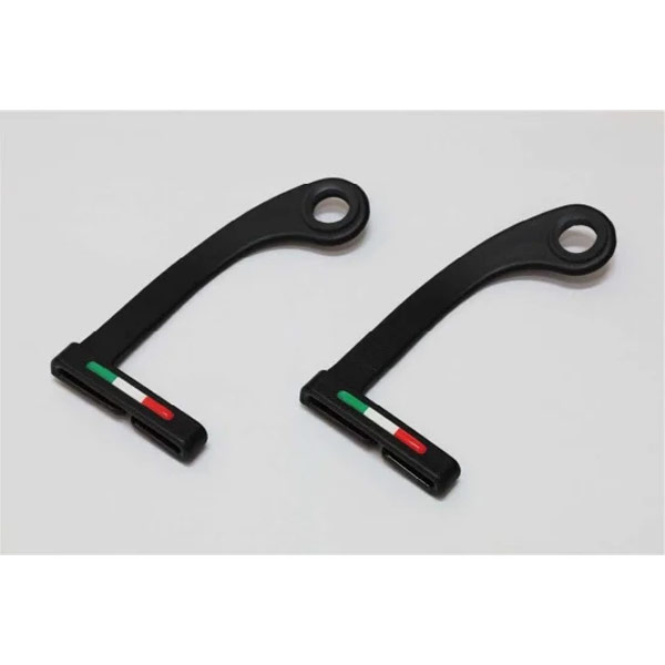 core OBJ シートベルトアジャスターガイドセット for ABARTH 595・695/FIAT 500｜ラテン車の雑貨とパーツ通販 FLATOUT