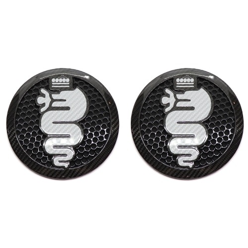 KOSHI 4C カーボンスピーカーフレーム(ブラック×ホワイト)｜ラテン車の雑貨とパーツ通販 FLATOUT