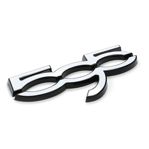 EVE DESIGN ABARTH 500 to 595 エンブレムトランスフォーマー(ホワイト)｜ラテン車の雑貨とパーツ通販 FLATOUT