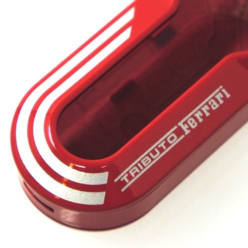 ABARTH純正 TRIBUTO Ferrari キーカバー(レッド)｜ラテン車の雑貨とパーツ通販 FLATOUT