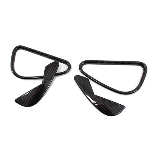 KOSHI 4C カーボン インナードアハンドルカバー(ブラック)｜ラテン車の雑貨とパーツ通販 FLATOUT