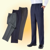 ダンロップ・リファインド 吸汗・速乾ジャージパンツ3色組 同サイズ 裾