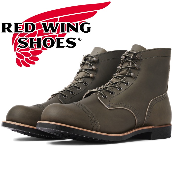 レッドウィング アイアンレンジャー 正規品 RED WING 8078 [Alpine "Portage"] IRON RANGE IRON ...