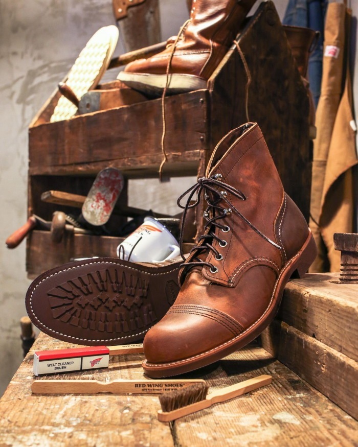 レッドウィング ウエルトブラシ 98001 RED WING WELT BRUSH 国内正規品 純正ケア用品 馬毛 レザークリーム クリーム ...