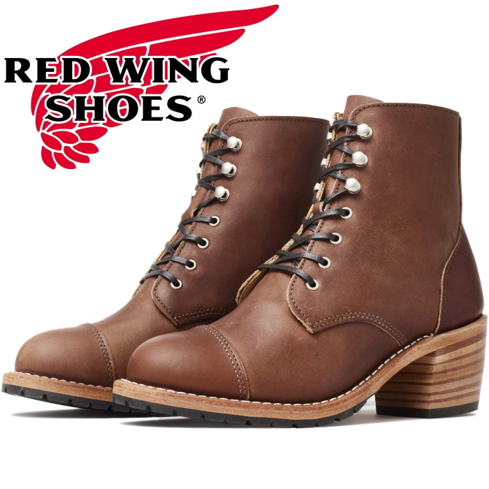レッドウィング アイリーン ブーツ レディース 本革 RED WING EILEEN 3399 [Amber "Harness"] アンバー ...