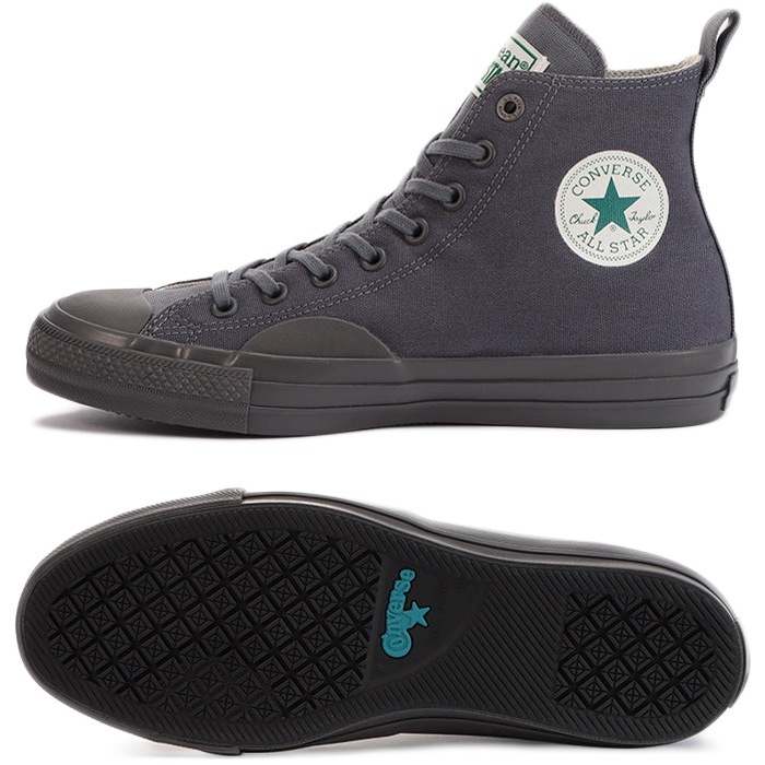 コンバース オールスター 100周年 ハイカット CONVERSE ALL STAR 100 L.L.Bean HI ストーングレイ エルエルビーン 撥水 スニーカー メンズ レディース ...