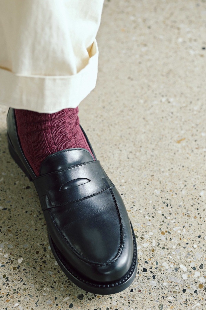 BROTHER BRIDGE KELLY ブラザーブリッジ ケリー L001 VINTAGE BLACK / CALF ヴィンテージブラック ...