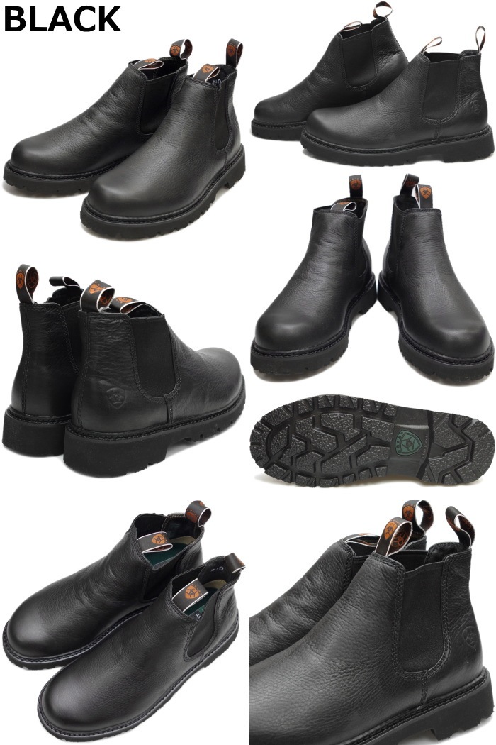 アリアット サイドゴアブーツ メンズ ARIAT ブーツ SPOT HOG BOOT 10025187 10002531 チェルシーブーツ ...