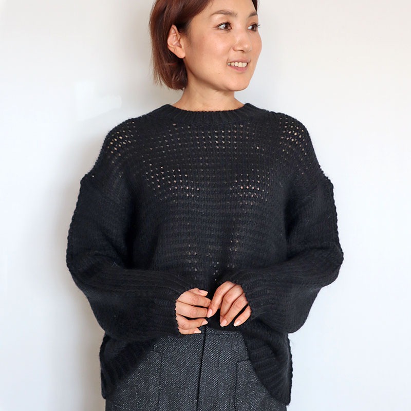 モヘア混クルーニット/Emmaculate 9059｜Emmaculate｜フォルテシモ