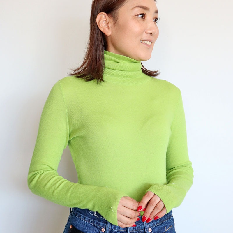 カシミヤ混タートルニット/Civilise 8842｜Civilise｜フォルテシモ