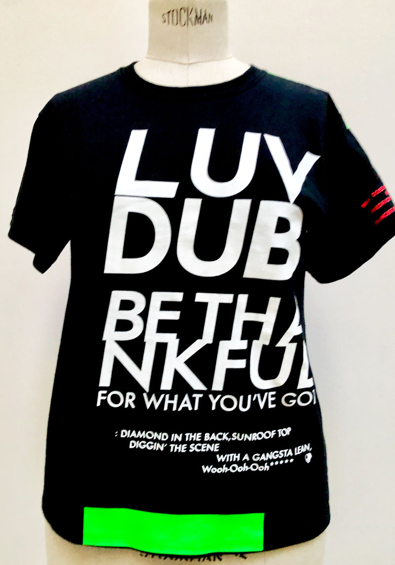 MT2722 US Remaked : LUV DUB. Dubby Kids Youth TEE #09 Black | すべての商品 ...