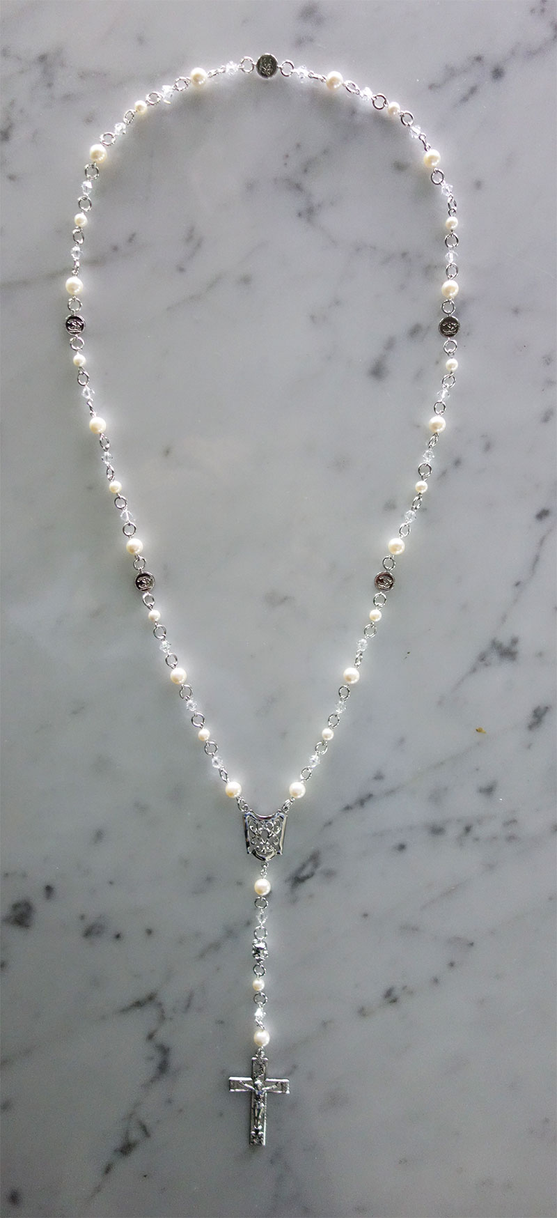 MP1453 Pearl shell Bead x Swarovski Crystal Petit HibiSkull* Huge ...