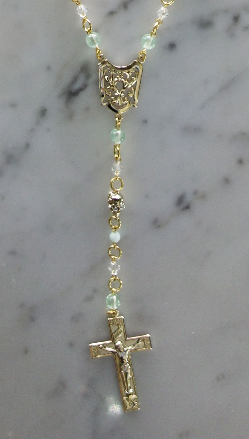 MP1453 Pearl shell Bead x Swarovski Crystal Petit HibiSkull* Huge ...