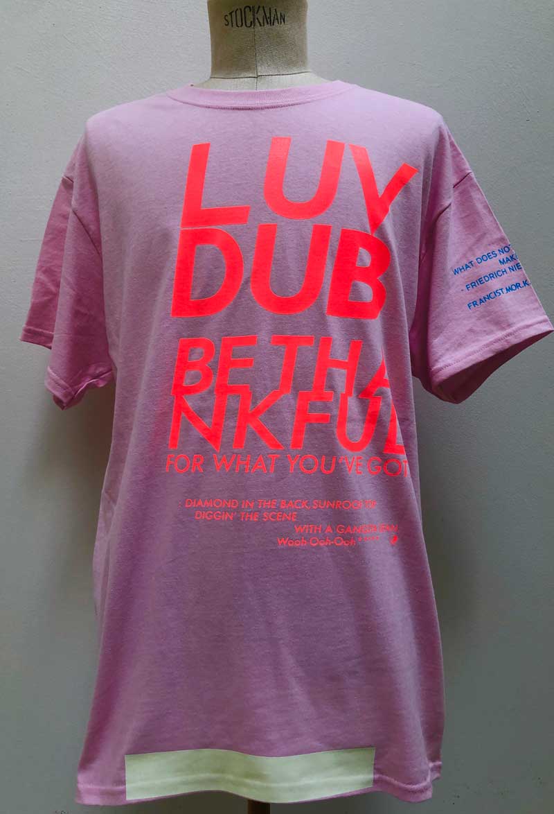 MT2722 US Remaked : LUV DUB. DUBBY TEE #24 Lt.PINK | すべての商品 ...