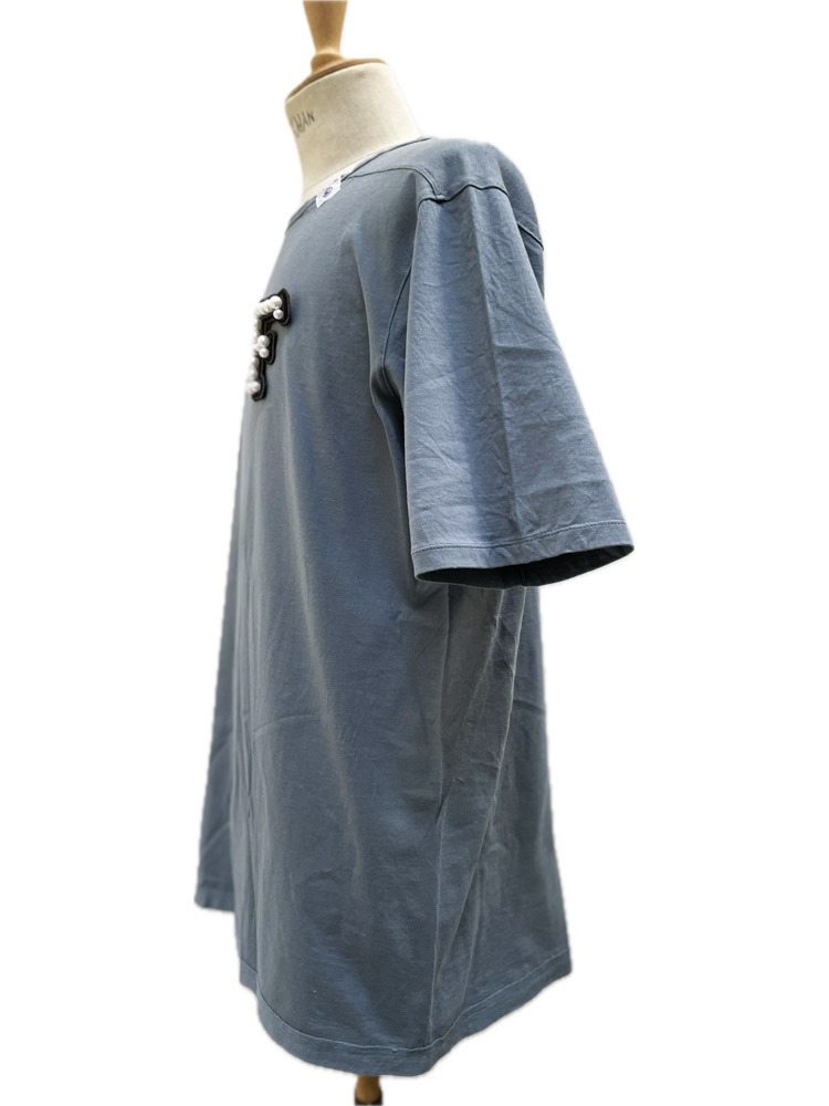 MT3068 C-BACK SEAM S/S T-SHIRT #GRAYISHBLUE | MAN,KNITWEAR | | FranCisT ...