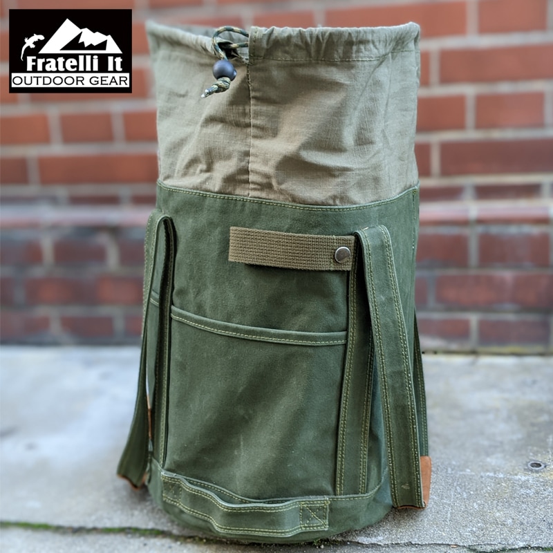 FratelliIT オリジナル 薪バッグ ファゴット Fagotto 9号菊水帆布 日本製 | バッグ・ザック | FratelliIT / フラテッリイト公式通販サイト