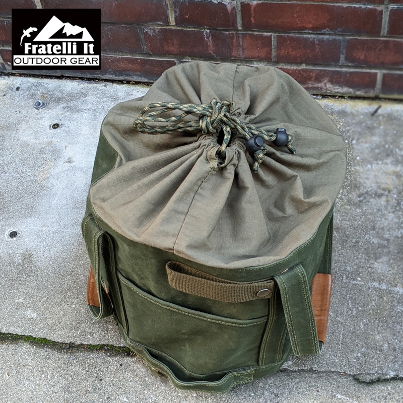FratelliIT オリジナル 薪バッグ ファゴット Fagotto 9号菊水帆布 日本製 | バッグ・ザック | FratelliIT / フラテッリイト公式通販サイト
