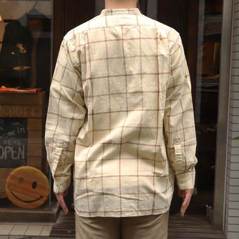 WORKERS/ワーカーズ Band Collar Shirt Twillの通販｜Freeport 上野御徒町店