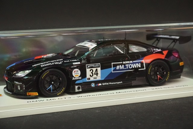 1/43 スパーク SB411 BMW M6 GT3 Walkenhorst Motorsport SPA24h 2020#34, Boost ...