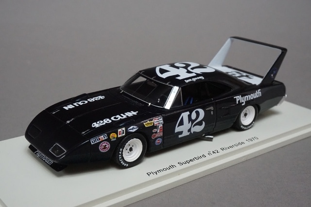 1/43 スパーク S3596 Plymouth Superbird #42 Riverside 1970, Boost Gear ミニカー通販