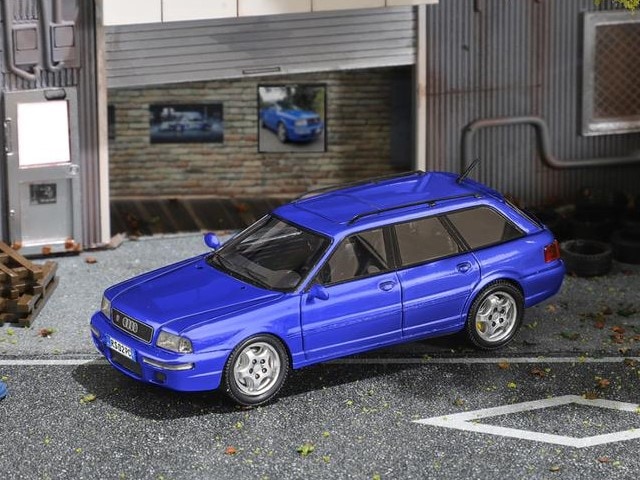予約 Boss Machine BM 1/64 アウディ Audi RS2 Avant B4 1994 Blue, Boost Gear ミニカー通販