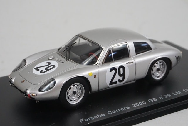 1/43 スパーク S1967 ポルシェ カレラ 2000 GS LM 1963 #29, Boost Gear ミニカー通販