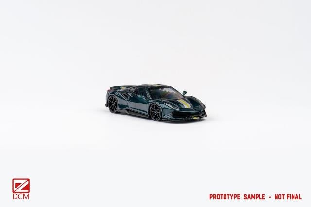新品 DCM 1/64 Novitec 488 pista British Green, Boost Gear ミニカー通販