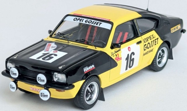 予約 dsn321 トロフュー 1/43 オペル カデット GT/E 1978年 ブックル スパ 1位 #16 Jean-Louis ...