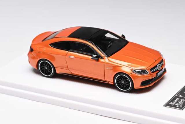 新品 Howie Model HM 1/64 メルセデス AMG C63 S AMG Coupe(W205) Sunset Orange ...