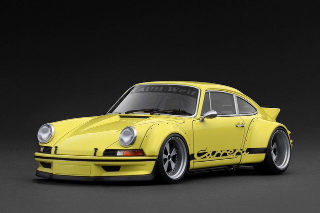 新品 IG3876 イグニッションモデル 1/18 RWB Backdate Yellow , Boost Gear ミニカー通販