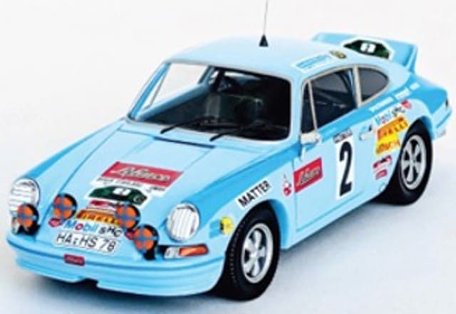 予約 dsn347 トロフュー 1/43 ポルシェ 911 カレラ RS 1976年 フンスリュックラリー優勝 #2 Heinz-Walter ...