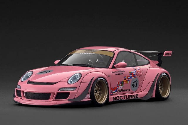 予約 IG3959 イグニッションモデル 1/18 RWB 997 Pink , Boost Gear ミニカー通販