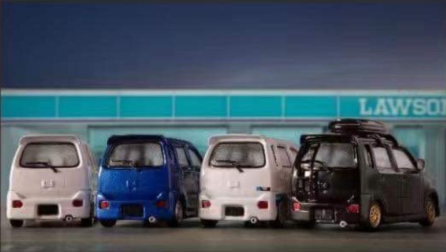 予約 Stance Hunters 1/64 スズキ ワゴンR Suzuki Wagon R RR ホワイト 499台限定, Boost ...