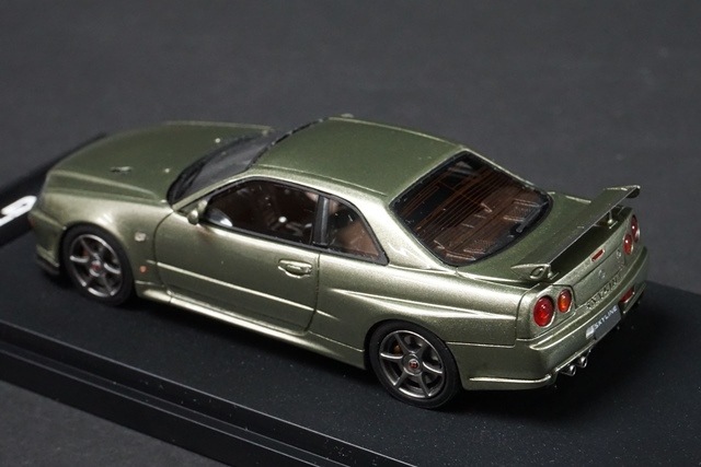 1/43 MARK43 PM4301MJ 日産 スカイライン GT-R Vspec II BNR34 millennium jade ...